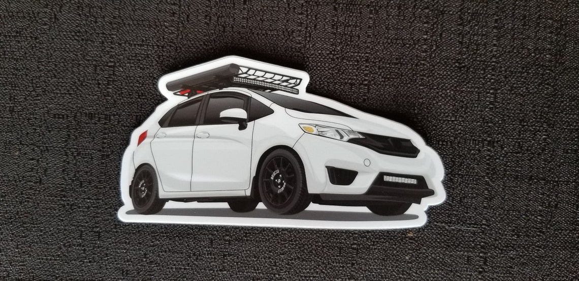 Hondafit4adventure Car Sticker - Honda Fit Jazz GK5 - Youtube - Great ...