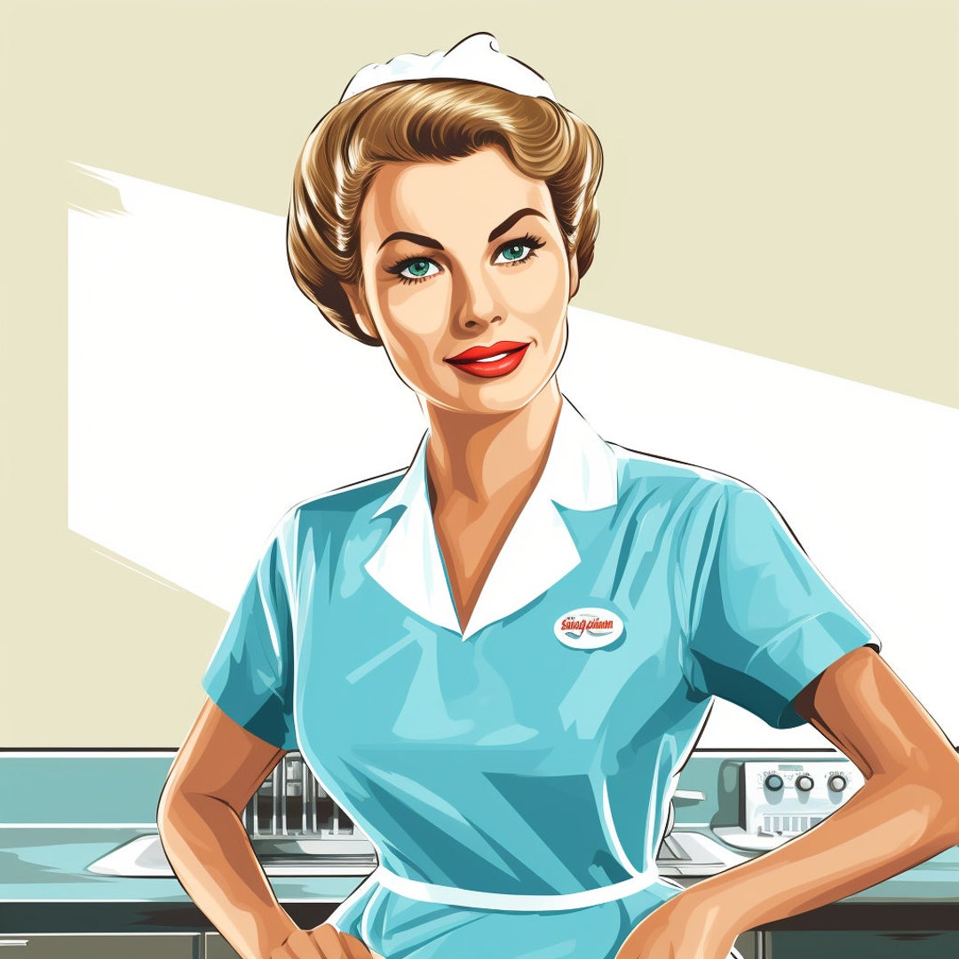 Nurse Clip Art Ai Generated Instant Download Etsy