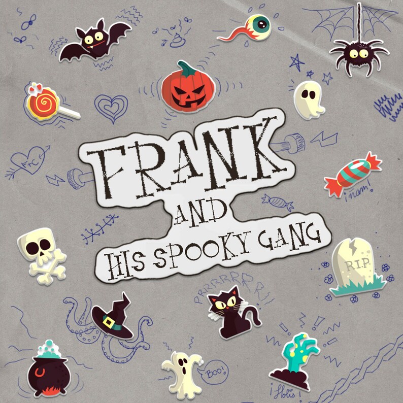 Frank and His Spooky Gang printable DIY Escape Room Kit - Etsy