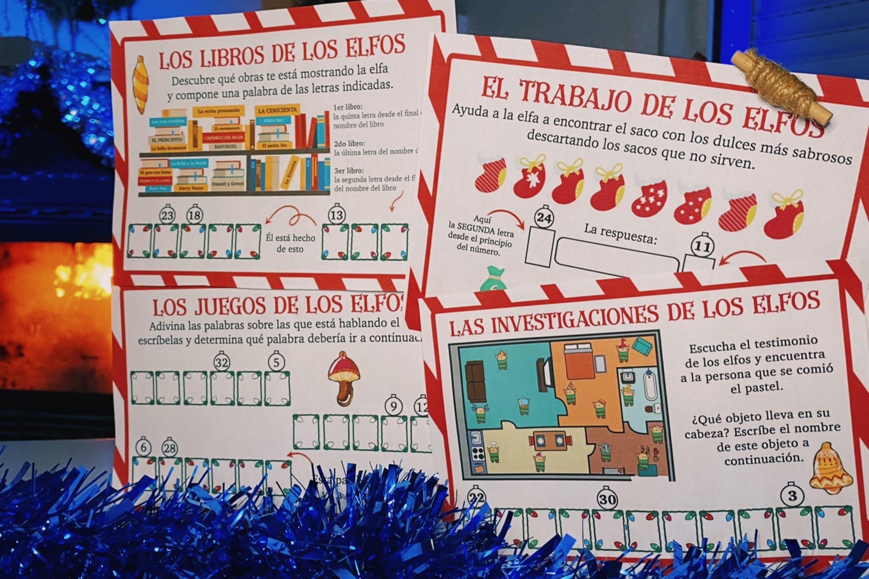 El Gran Robo de Navidad Escape Room imprimible para niños y familias ...