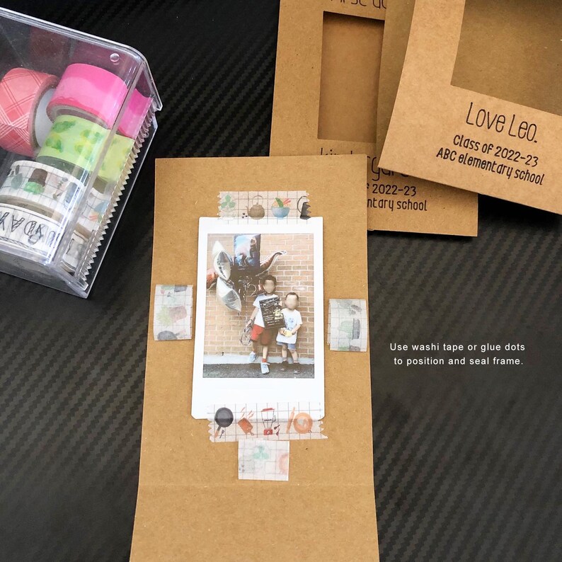 Editable Cricut Joy Instax Photo Card Template First/last Day of School ...