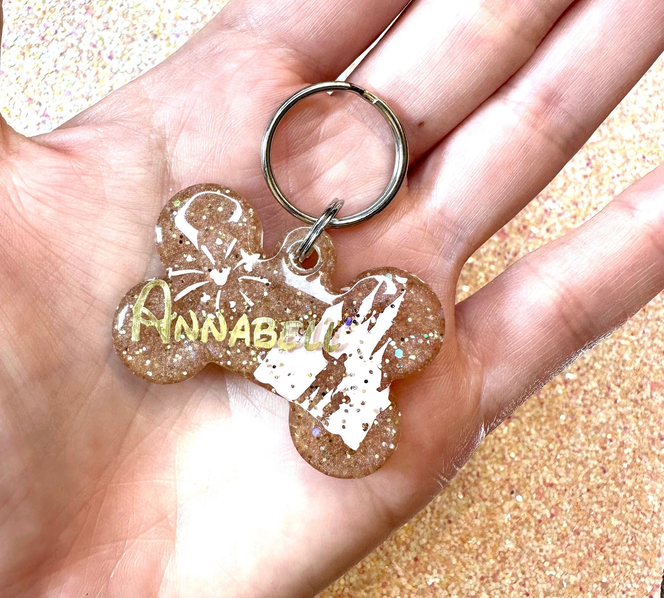 Disney Dog Tag, Customizable, Resin Tags, Pet ID Tag, Magical, Disney ...