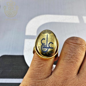 Real Hadeed Gemstone AYN ALI TALISMA Imam Ali Amulet Ring Gold - Etsy UK