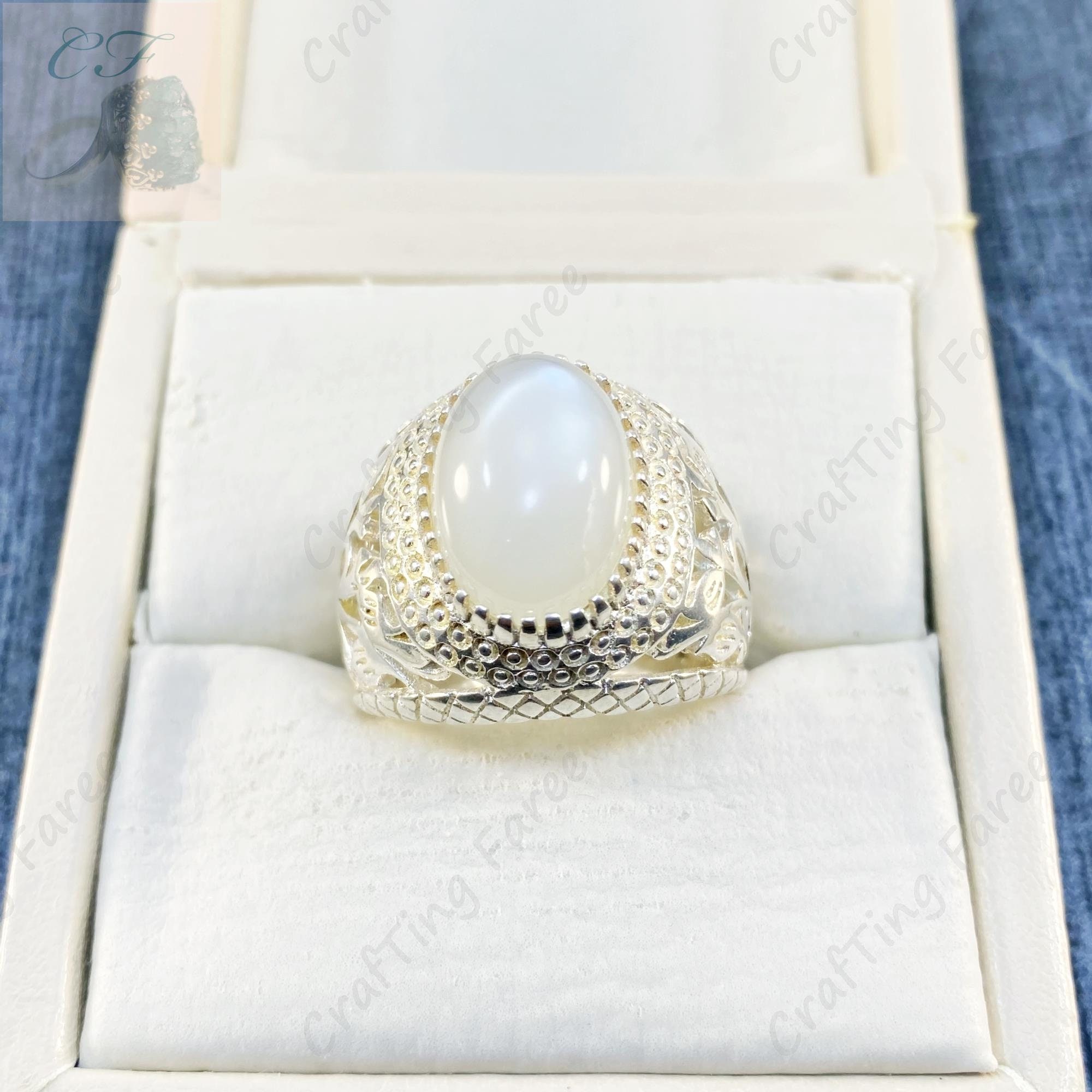 Natural Dur Al Najaf Stone Ring Dur E Najaf Ring Najaf Stone - Etsy