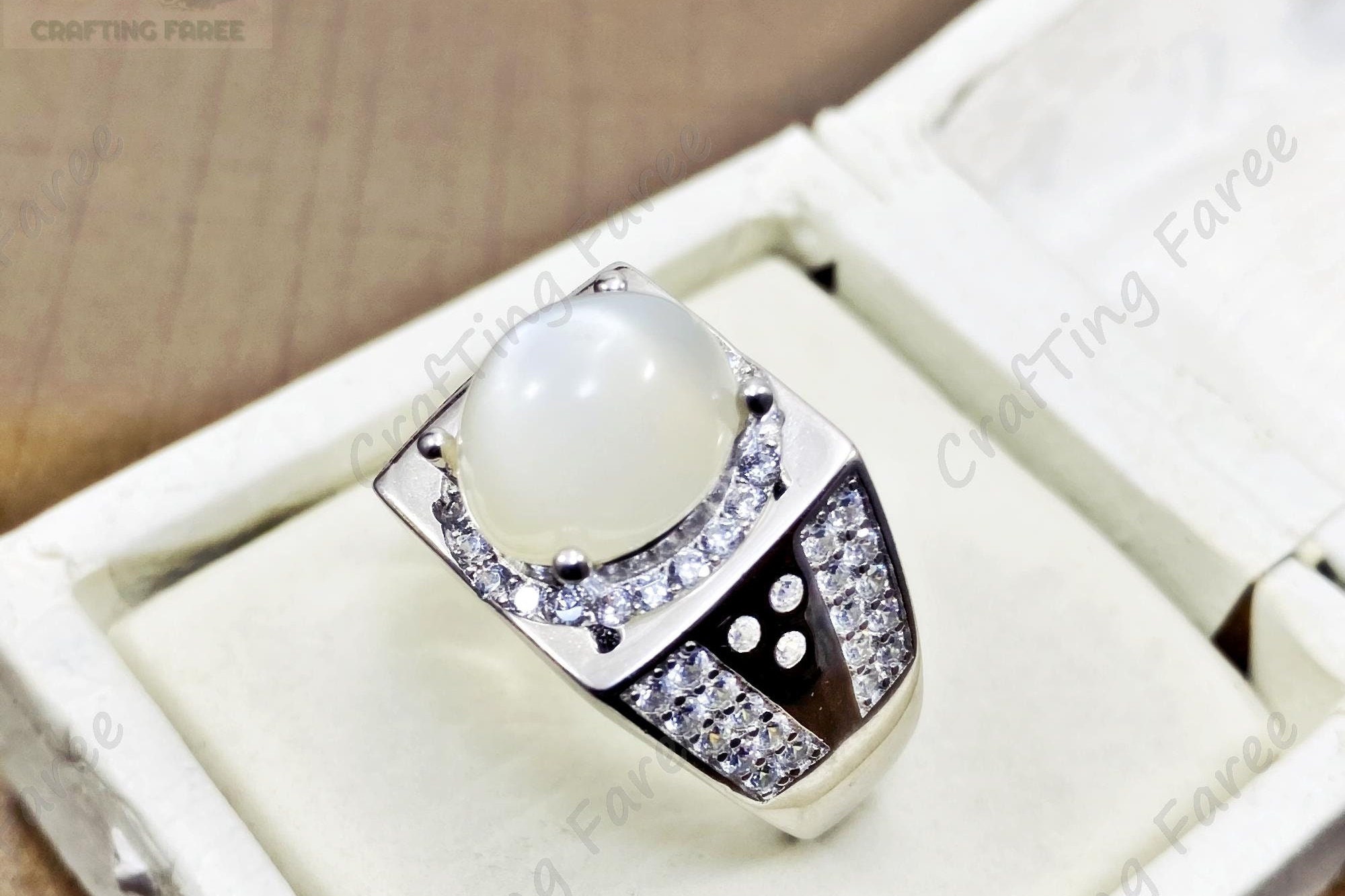 Natural 6 Ct Dur Al Najaf Stone Ring Dur E Najaf Ring Najaf - Etsy