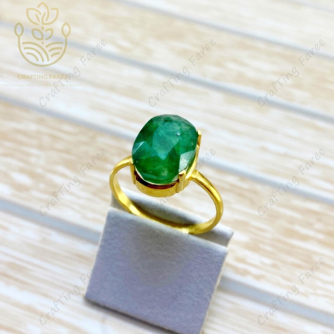 Jade Ring Natural Jade Ring 14k Gold Jade Ring Bezel Set - Etsy