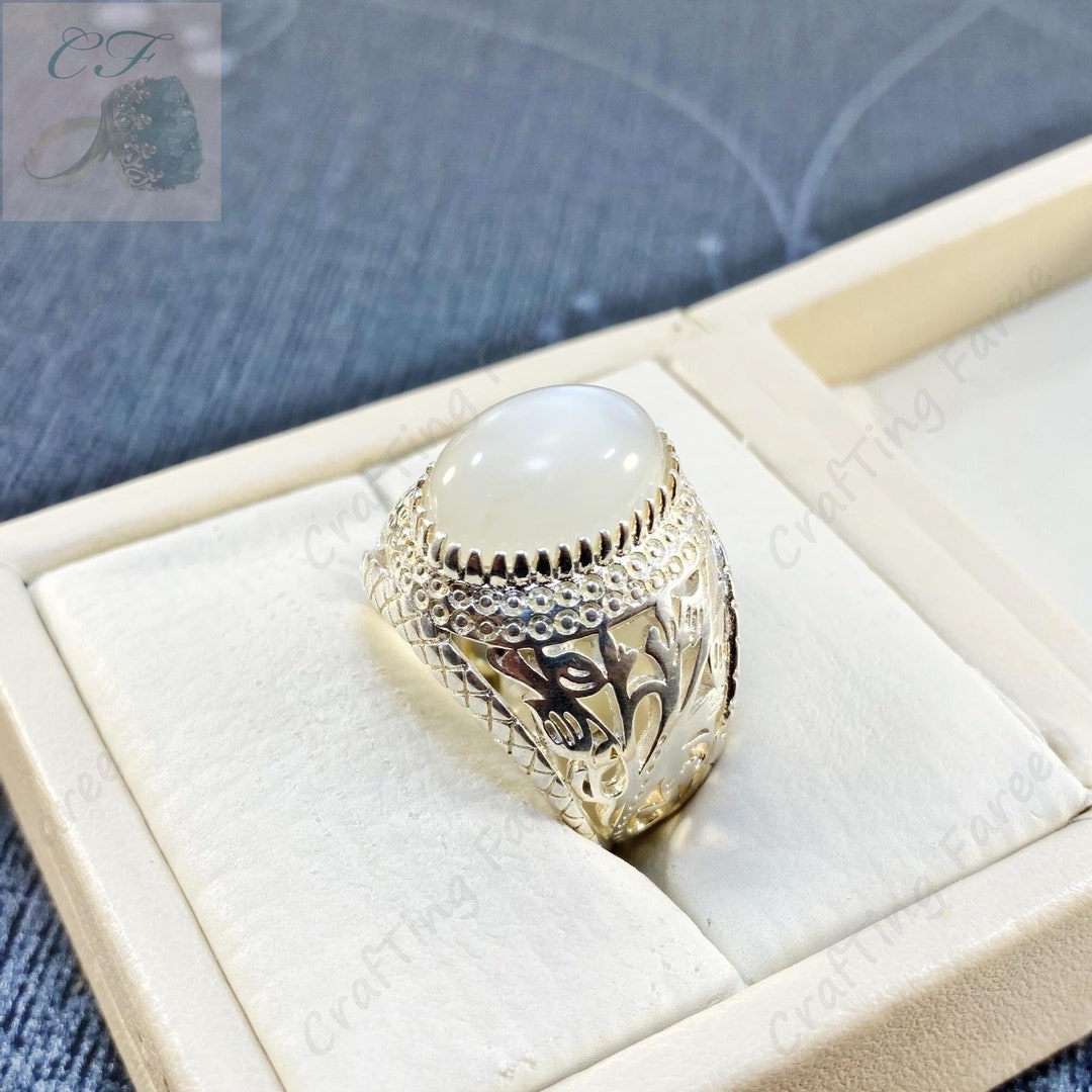 Natural Dur Al Najaf Stone Ring Dur E Najaf Ring Najaf Stone - Etsy