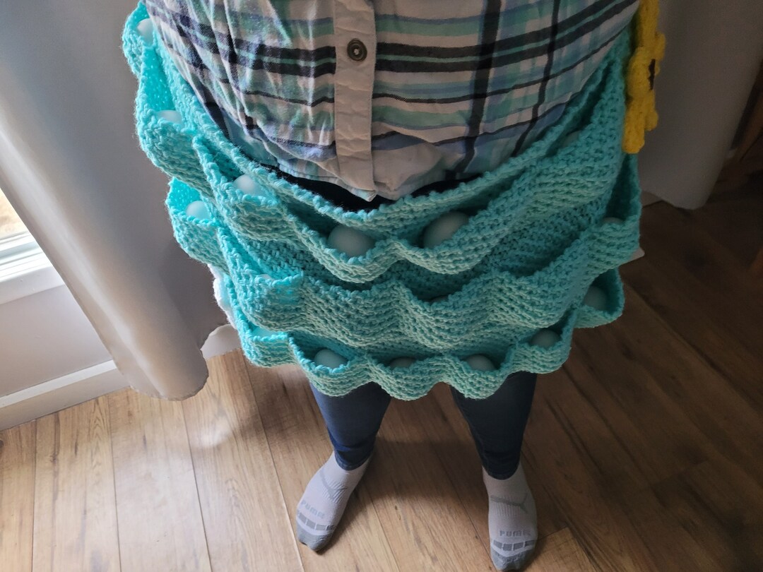 Knit Egg Collection Apron - Adult - Etsy