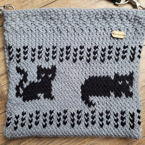 Cat Purse - Loom Knit PATTERN - Small Gauge Loom - DIGITAL DOWNLOAD - Etsy