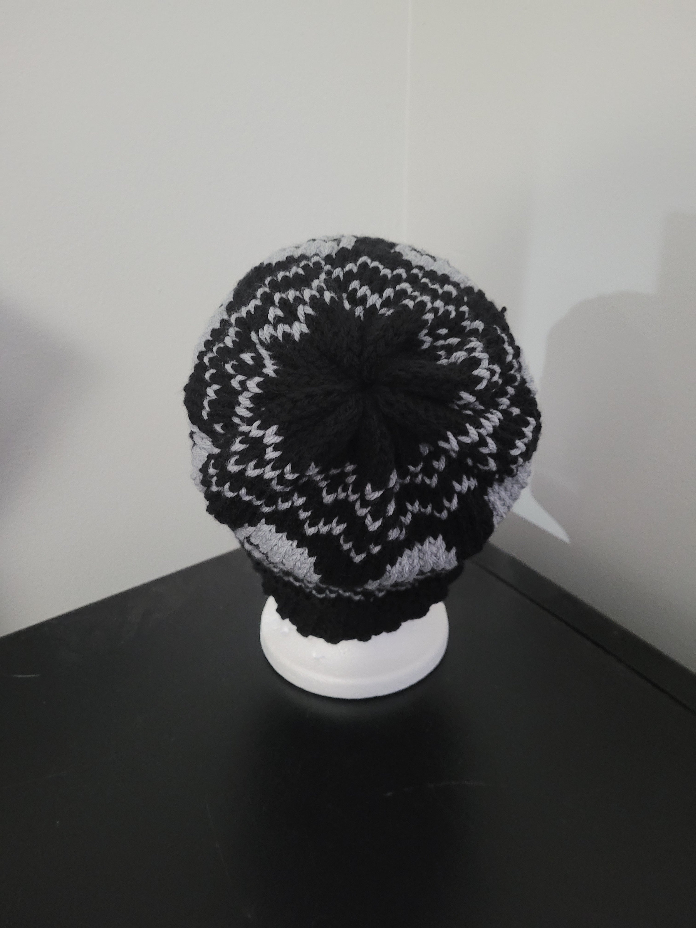 Skull Hat Loom Knit Pattern Adult Size - Etsy