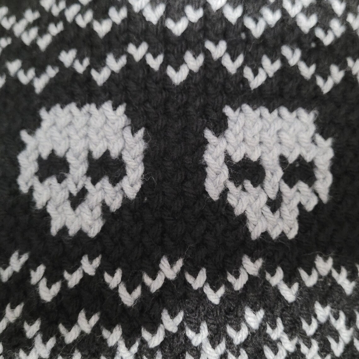 Skull Purse - Loom Knit PATTERN 3/8" Gauge Loom - Etsy