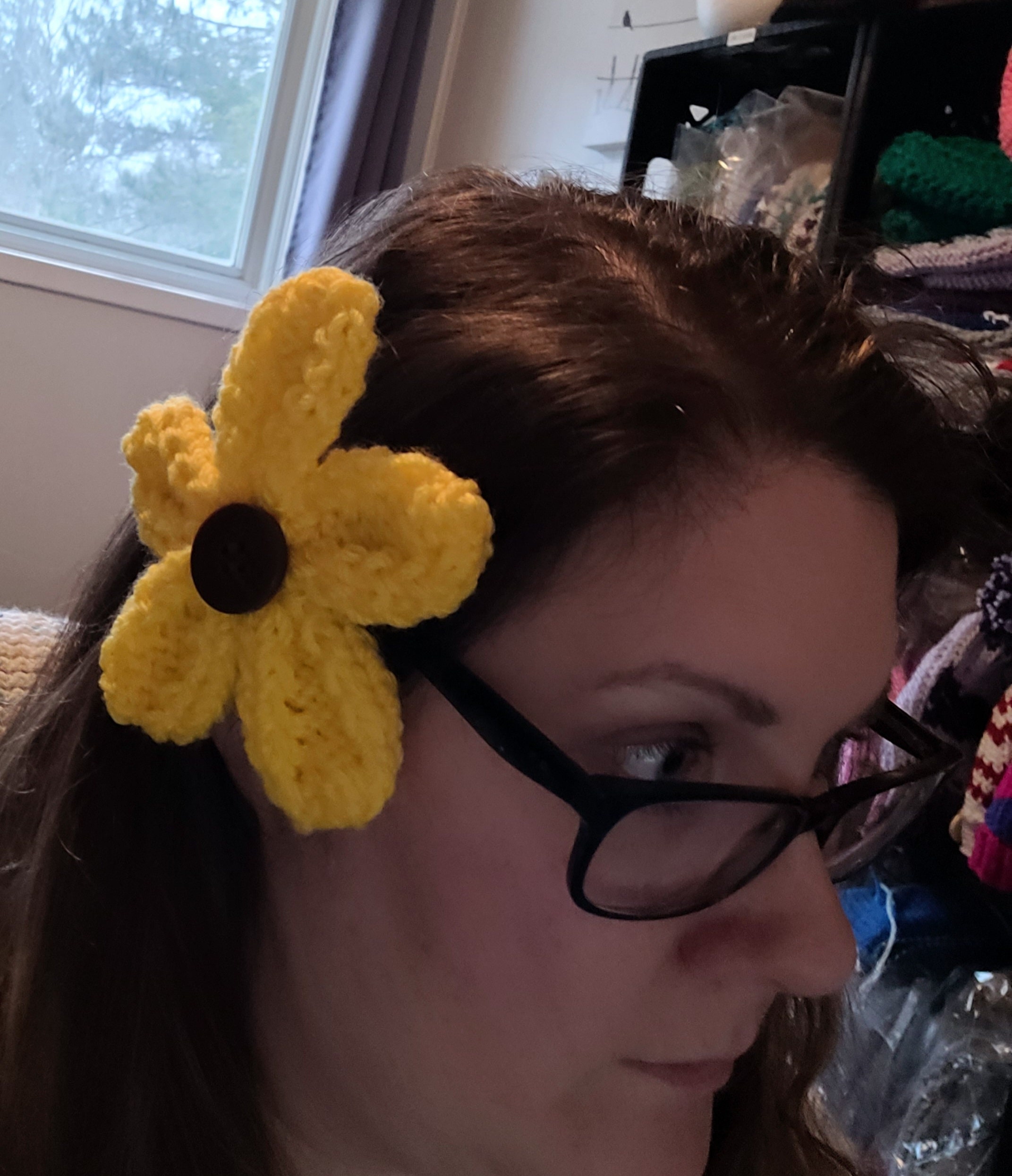 Loom Knit Flower Pattern - Etsy