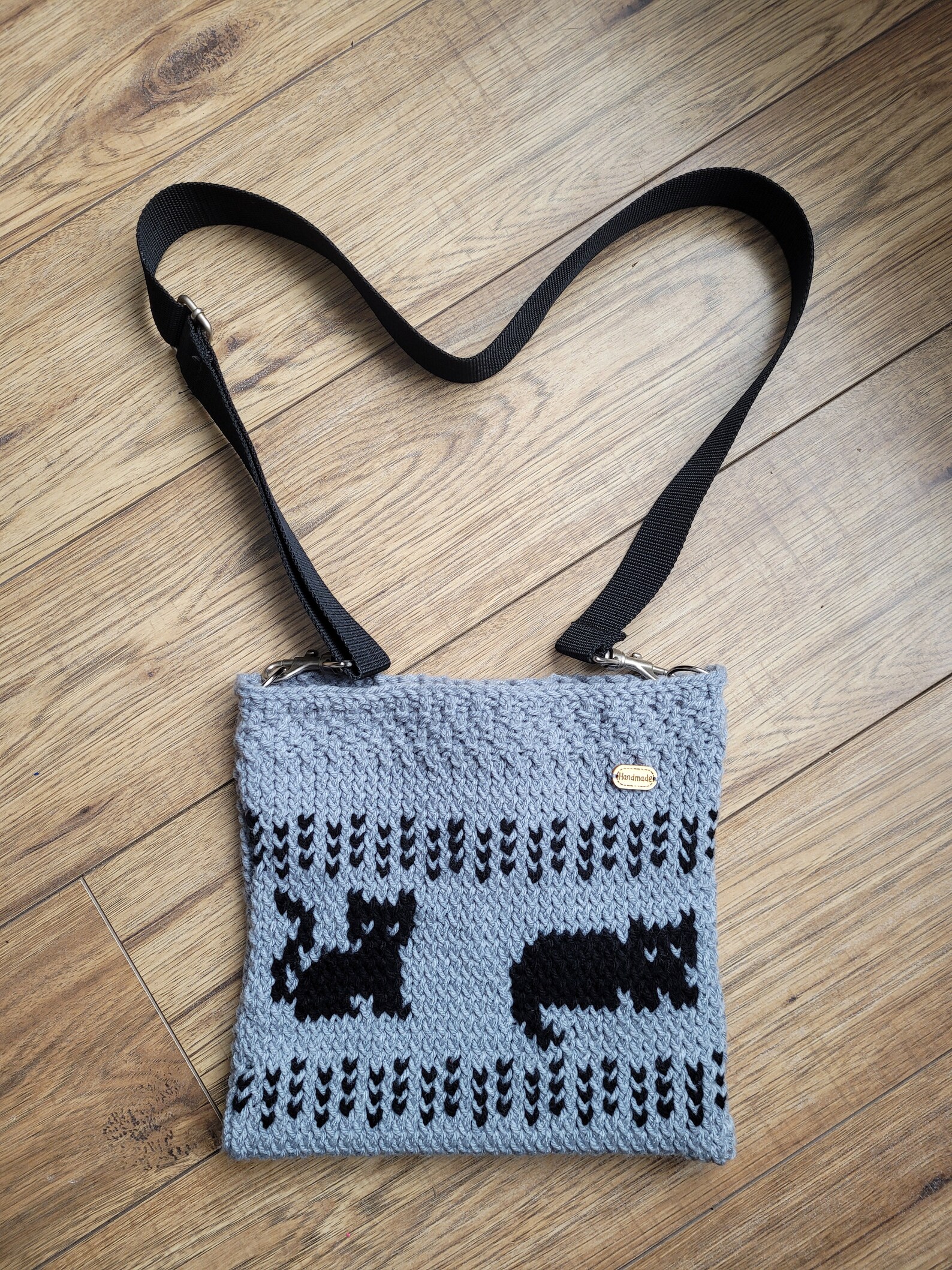 Cat Purse - Loom Knit PATTERN - Small Gauge Loom - DIGITAL DOWNLOAD - Etsy