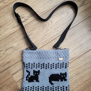 Cat Purse - Loom Knit PATTERN - Small Gauge Loom - DIGITAL DOWNLOAD - Etsy