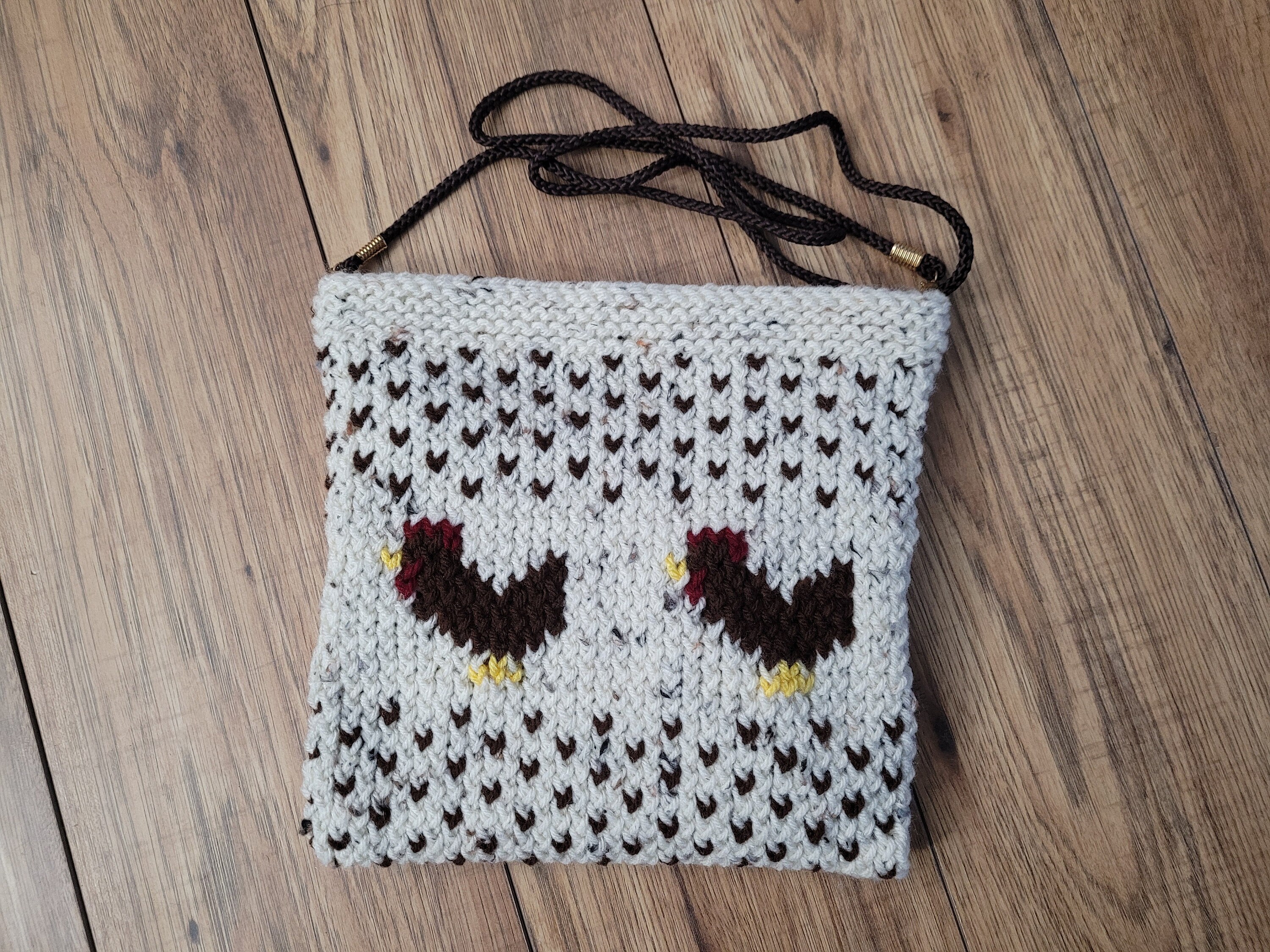 Chicken Purse Loom Knit Pattern 3/8 Gauge Loom - Etsy