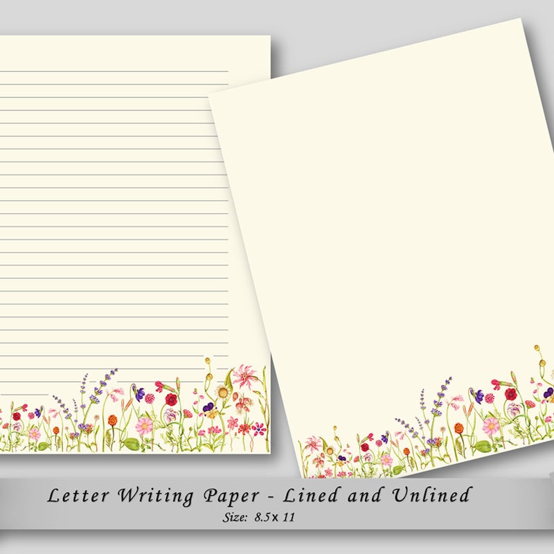 Letter Writing Pad - Etsy