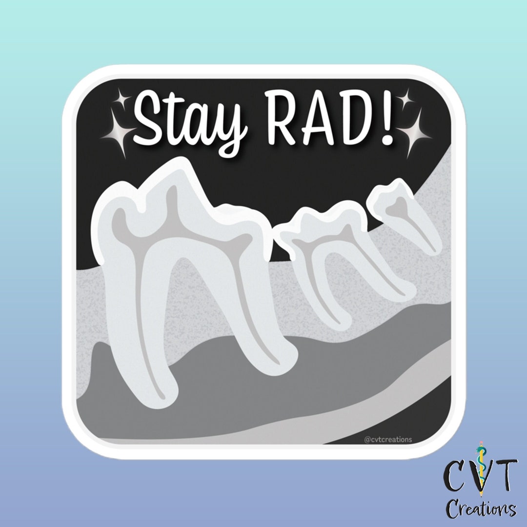 Stay RAD Dentistry Sticker - Etsy