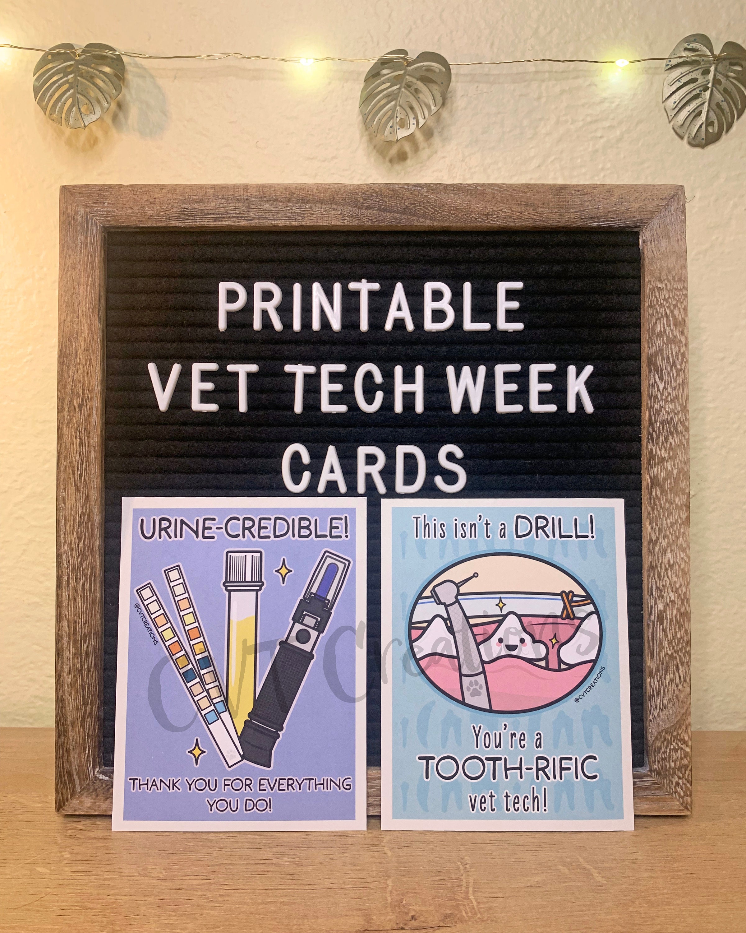 Vet Tech Week Cards (8 DIGITAL 4x5.25 Postcards) - Etsy