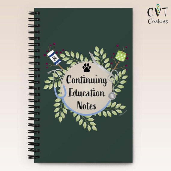 Continuing Education Notebook - Etsy