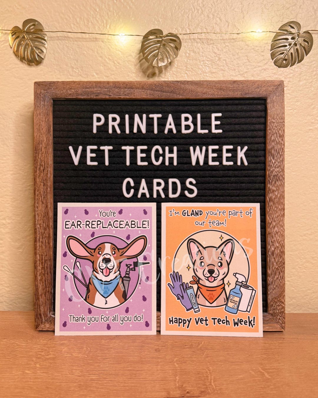 Vet Tech Week Cards (8 DIGITAL 4x5.25 Postcards) - Etsy