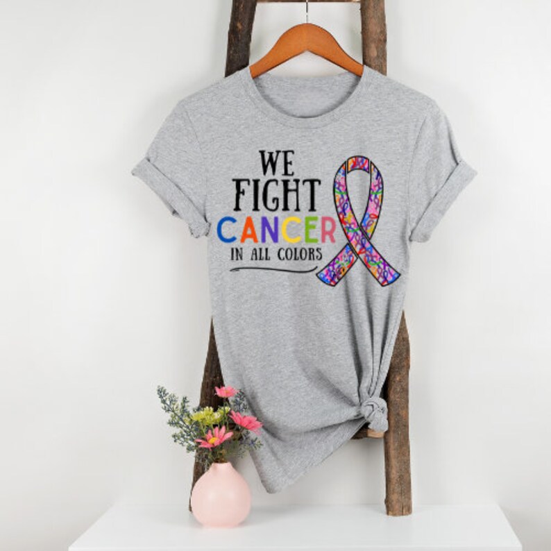 We Fight Cancer in All Colors - Etsy