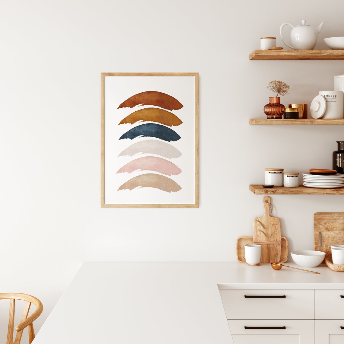 Rainbow Printable, Boho Rainbow Decor, Neutral Nursery, Printable Wall ...