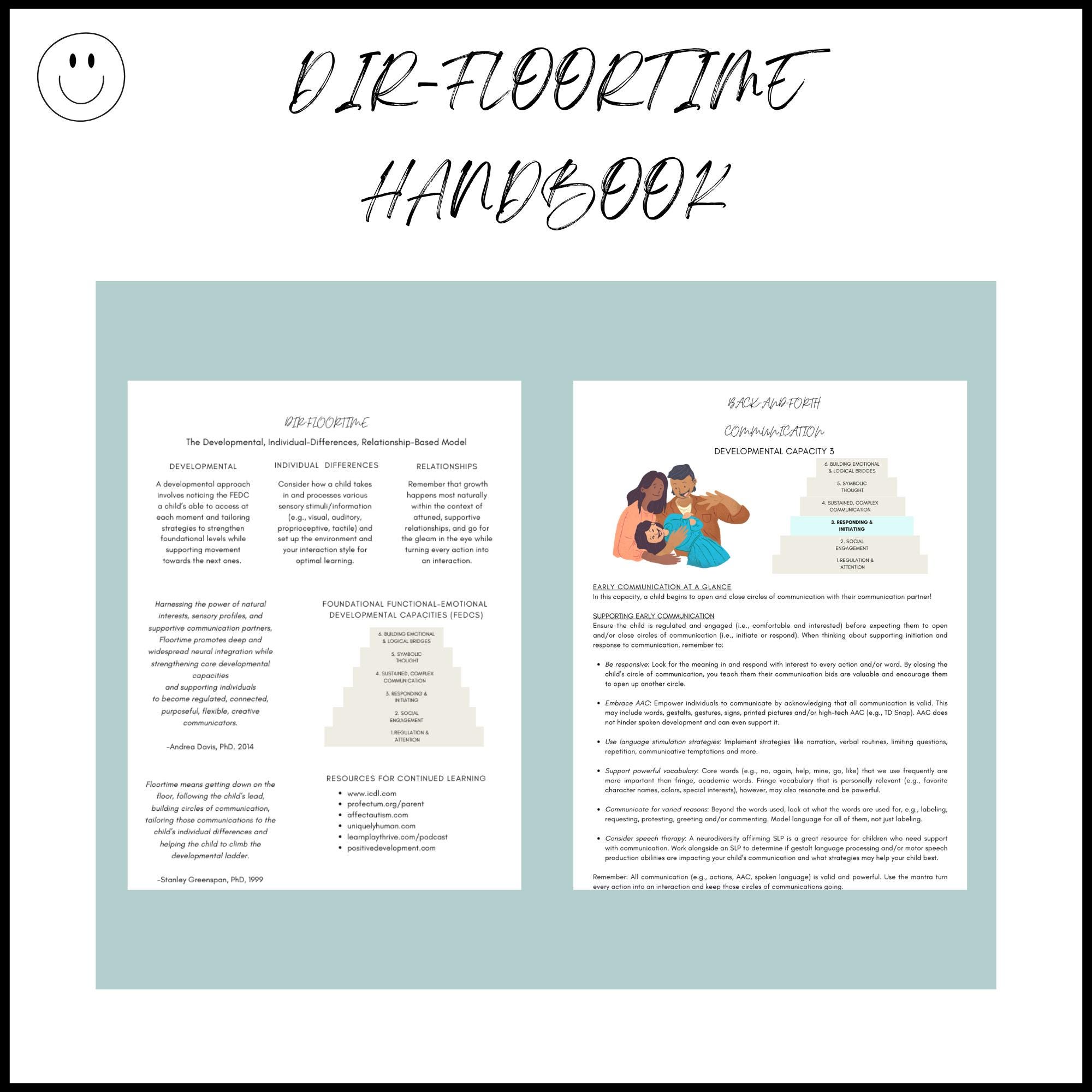 Intro to Dir-floortime (neurodiversity Affirming Therapy, Autism) - Etsy