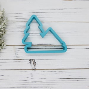 Camping Tent - Tent With Tree Cookie Cutter / Fondant / Clay - Etsy