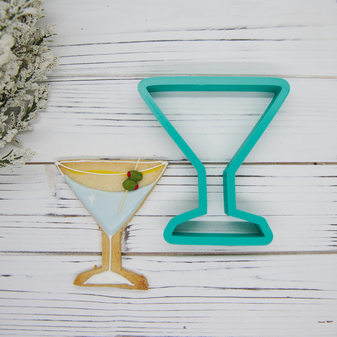 Martini Glass Cookie Cutter - Food Safe PLA, Cosmo Design - Etsy