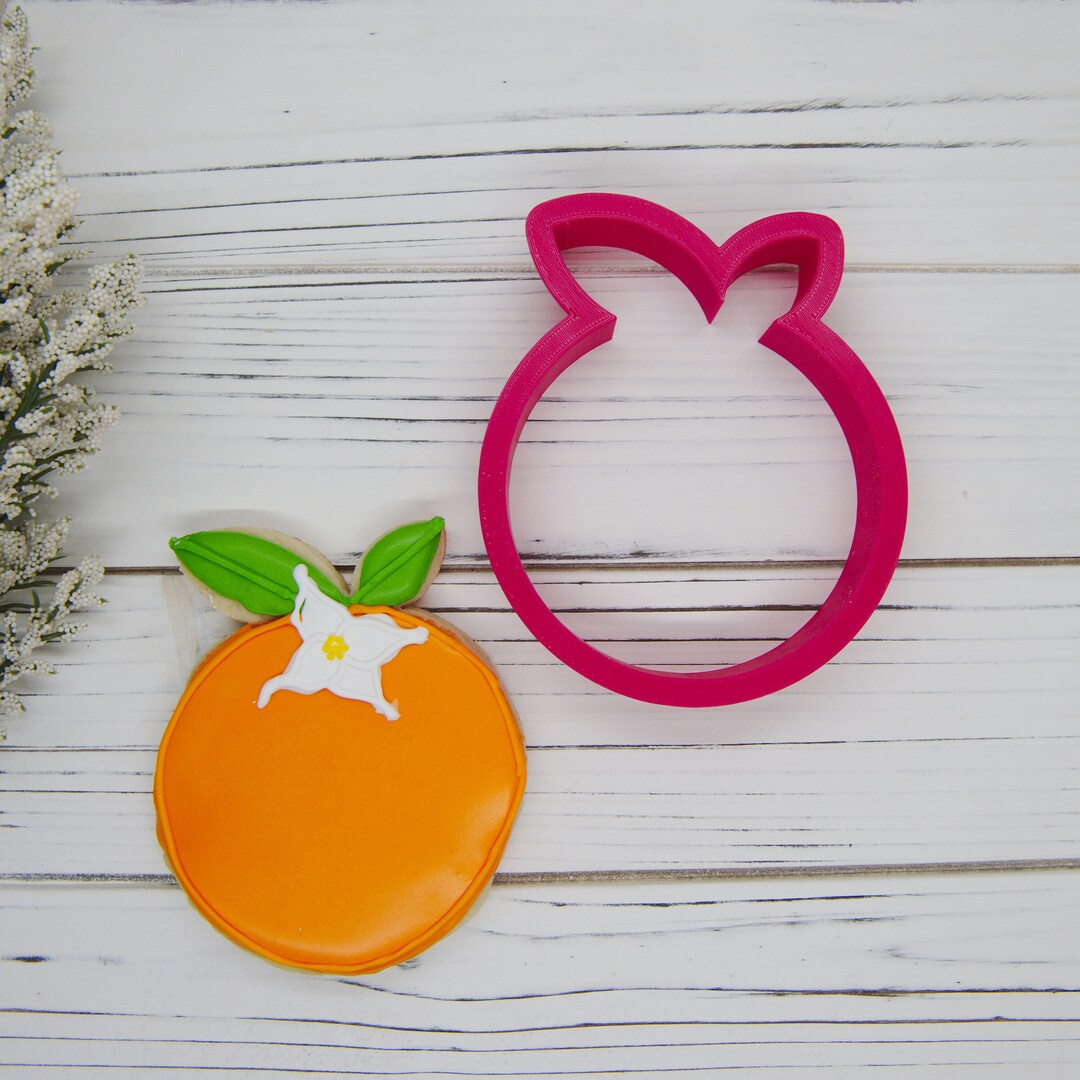 Orange Cookie Cutter - Cutie Clementine Cookie Cutter / Fondant / Clay ...