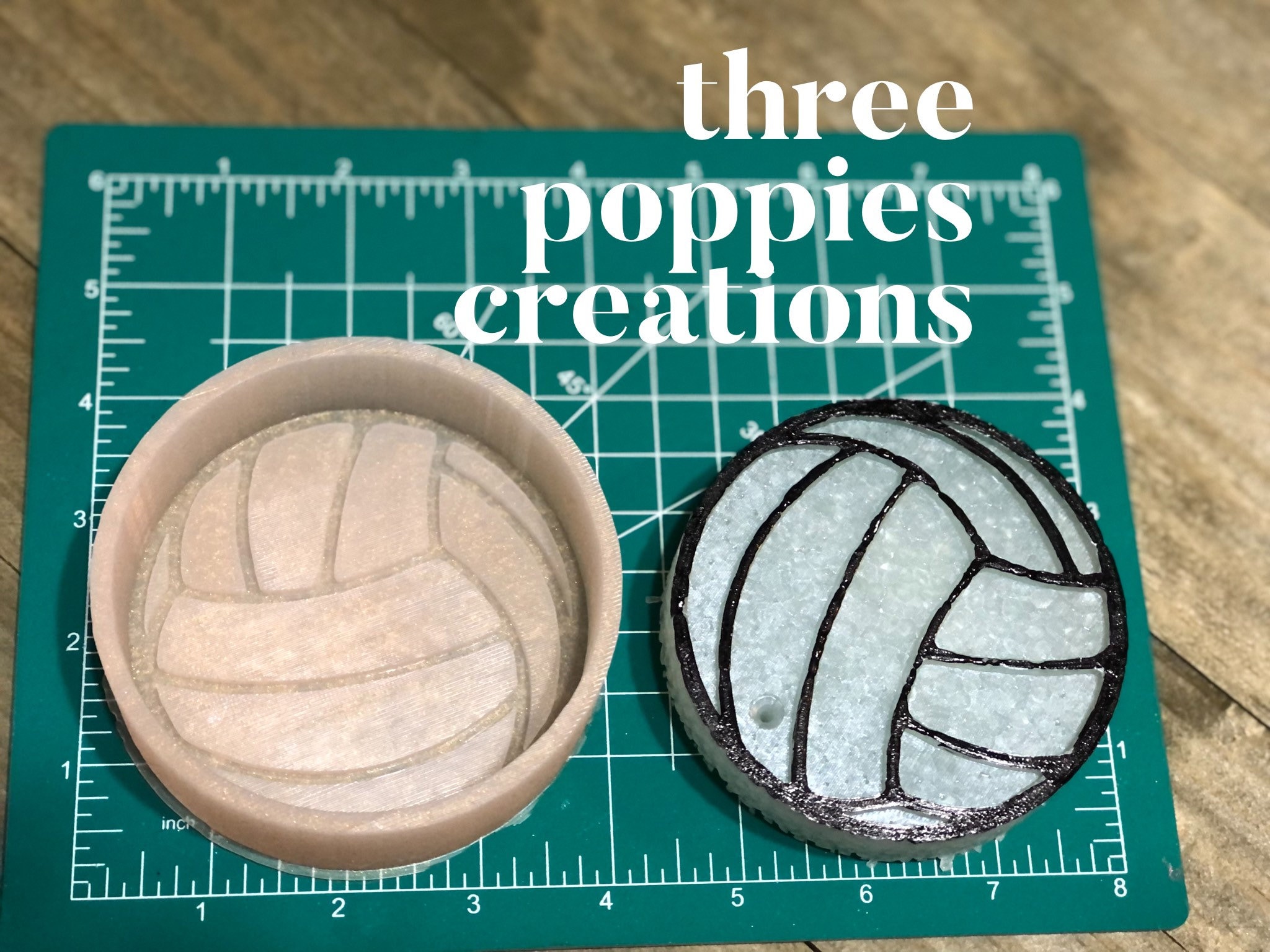 Volleyball Clay Creations