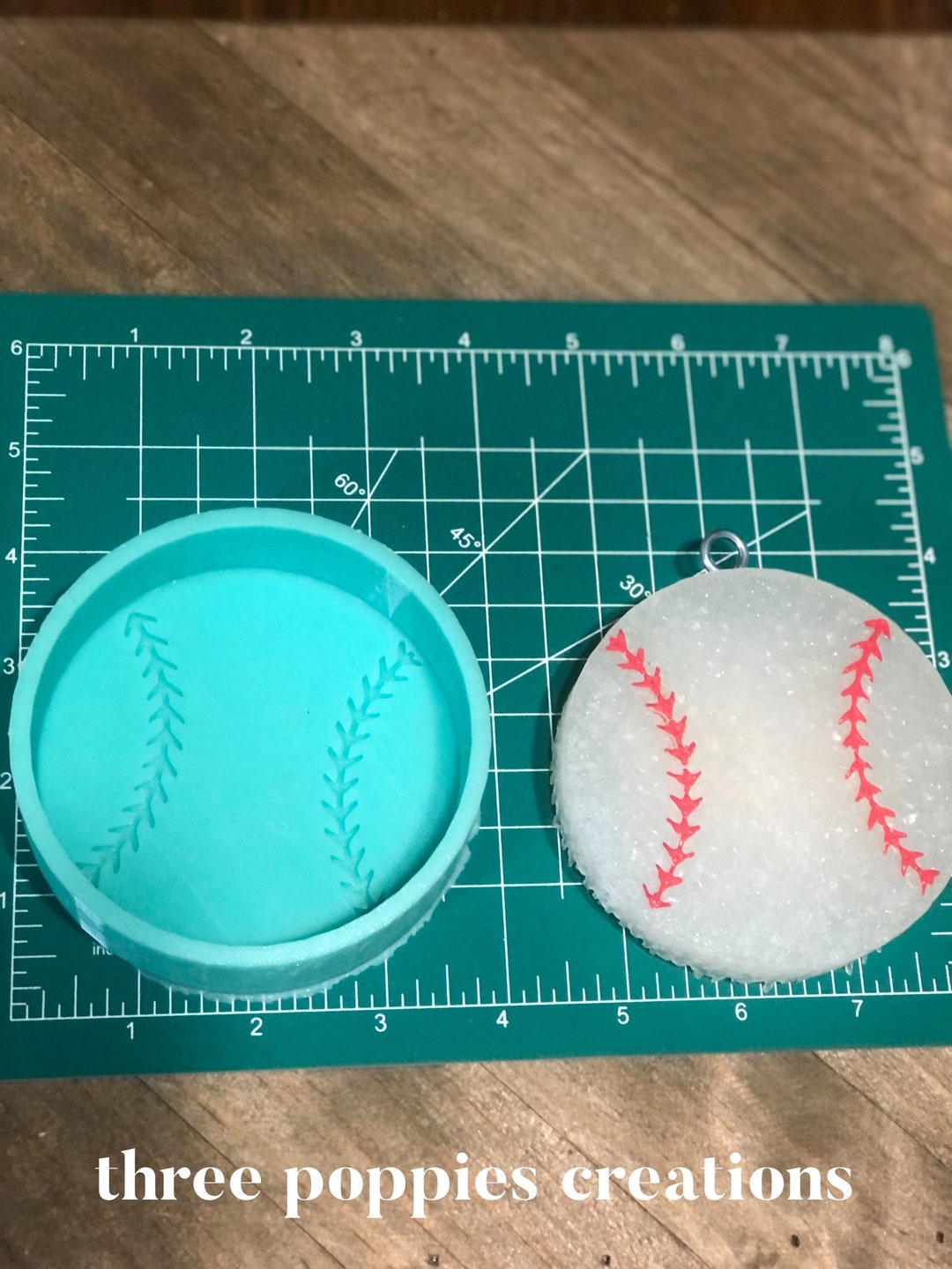 Baseball Freshie Silicone Mold for Freshies and Aroma Beads Softball - Etsy