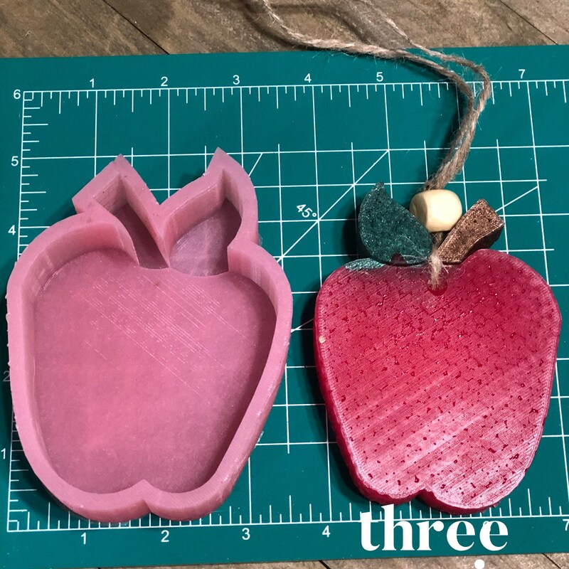 Apple Silicone Mold - Etsy