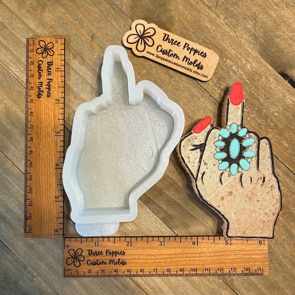 Middle Finger Ring - Etsy