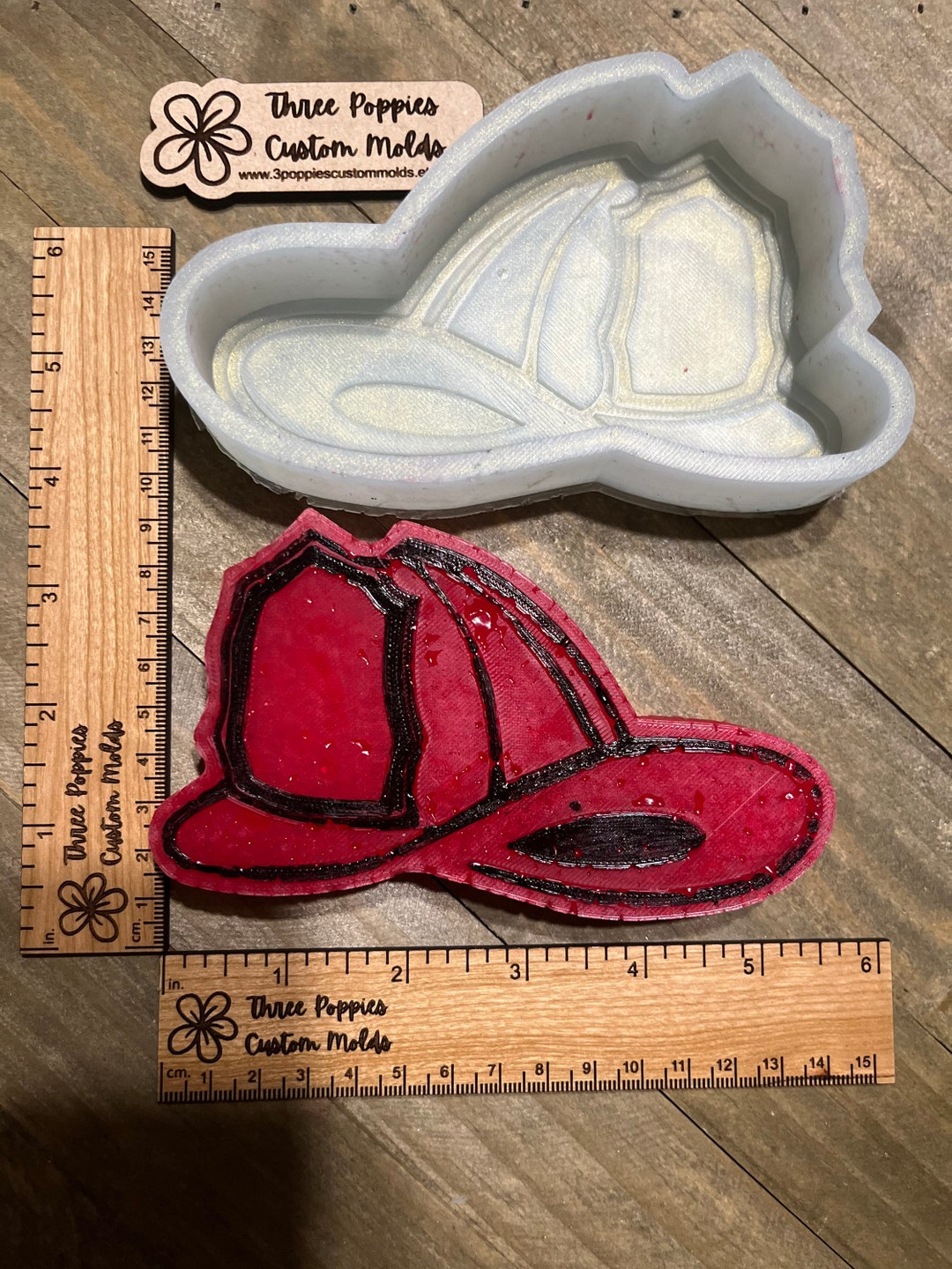 Fireman Hat Freshie Silicone Mold for Freshies and Aroma Beads Fire ...