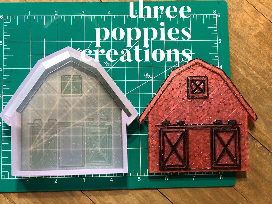 Barn Silicone Freshie Mold for Aroma Beads and Freshies Home - Etsy