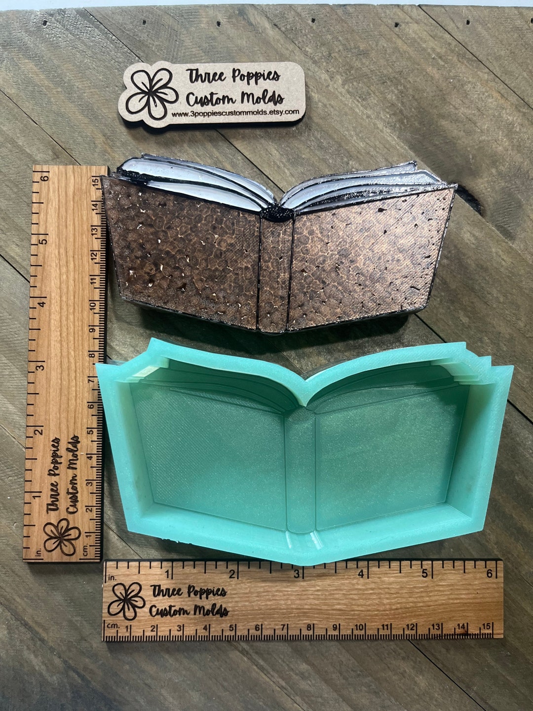 Open Book Freshie Silicone Mold for Freshies and Aroma Beads - Etsy