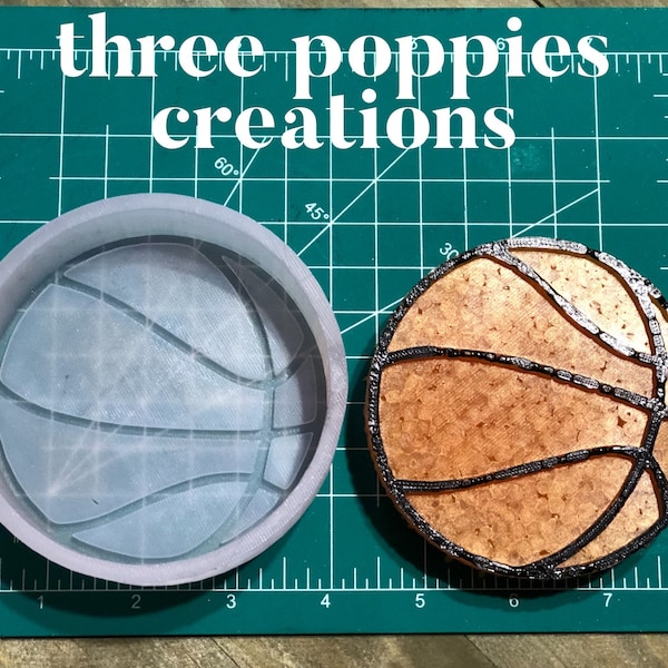 Basketball Mold - Etsy