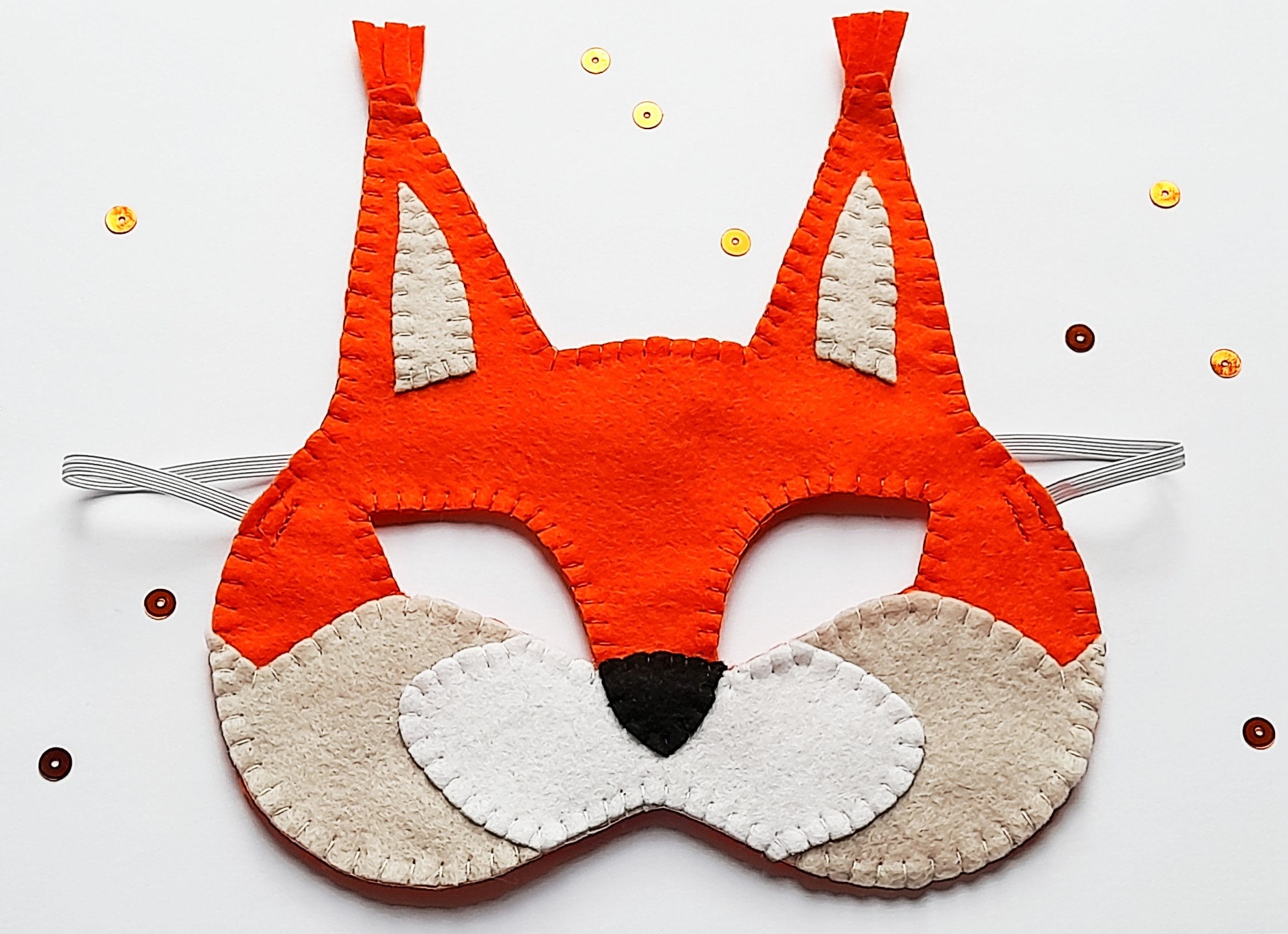 Squirrel Mask for Kids and Adults, Felt Squirrel Party or Halloween ...