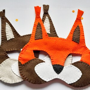 Squirrel Mask for Kids and Adults, Felt Squirrel Party or Halloween ...