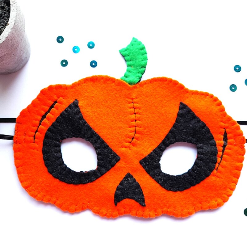 Pumpkin Mask - Etsy