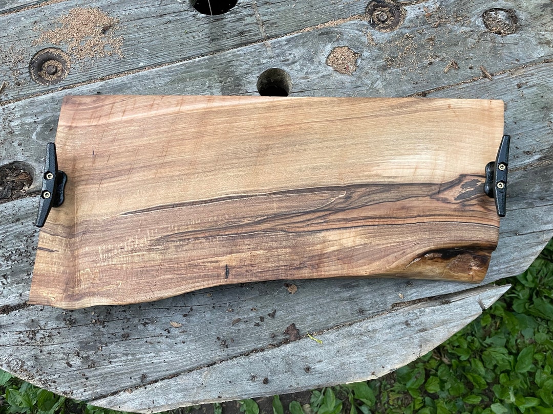 Live Edge Charcuterie Board, Live Edge Serving Tray, Live Edge Tray ...