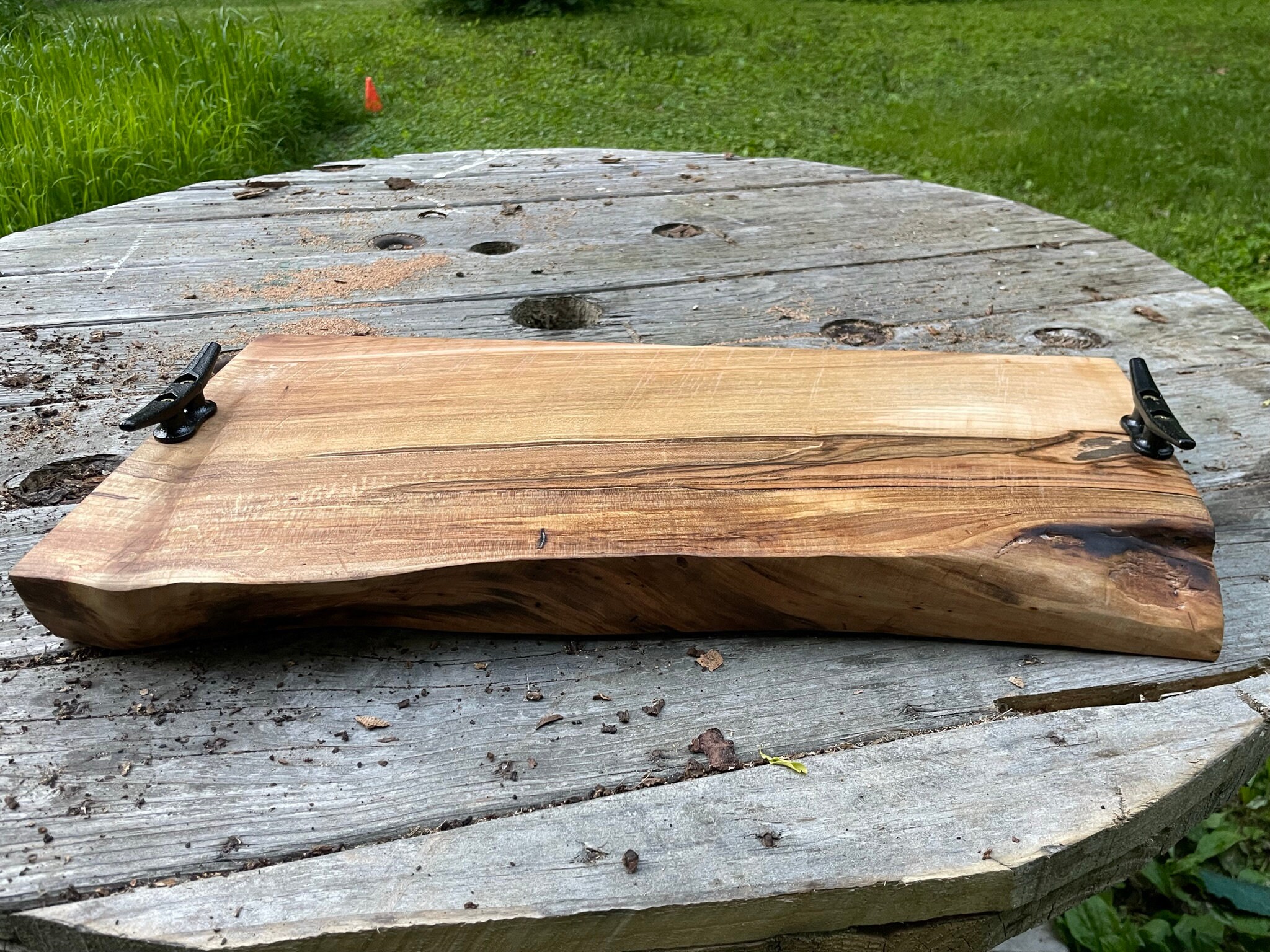 Live Edge Charcuterie Board, Live Edge Serving Tray, Live Edge Tray ...