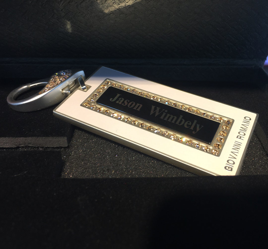 Customized Luxury Nametag/handmade/order to Engrave/made in Korea ...