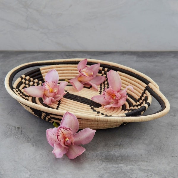 Raffia Tray - Etsy
