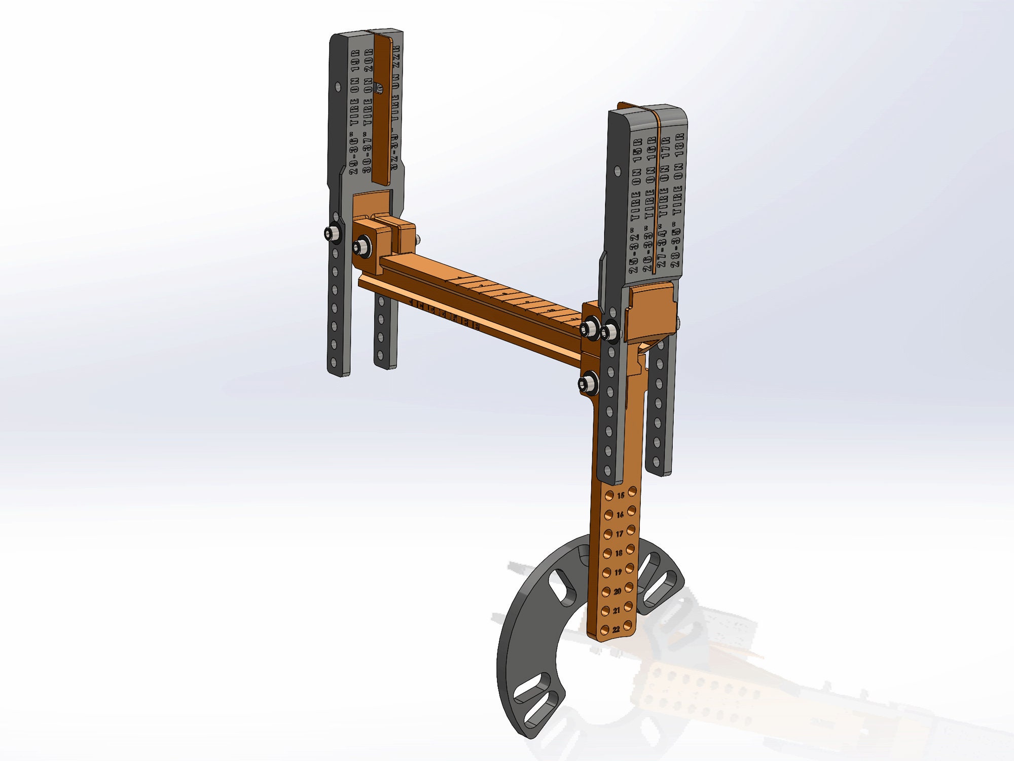 Wheel Fitment Tool (trucks) - Etsy