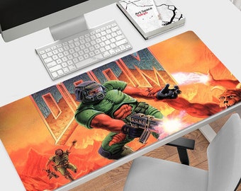 Doomguy Desk Mat - Etsy