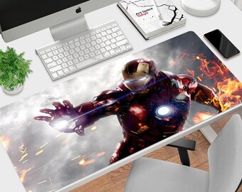 Iron Man Desk Mat | Etsy