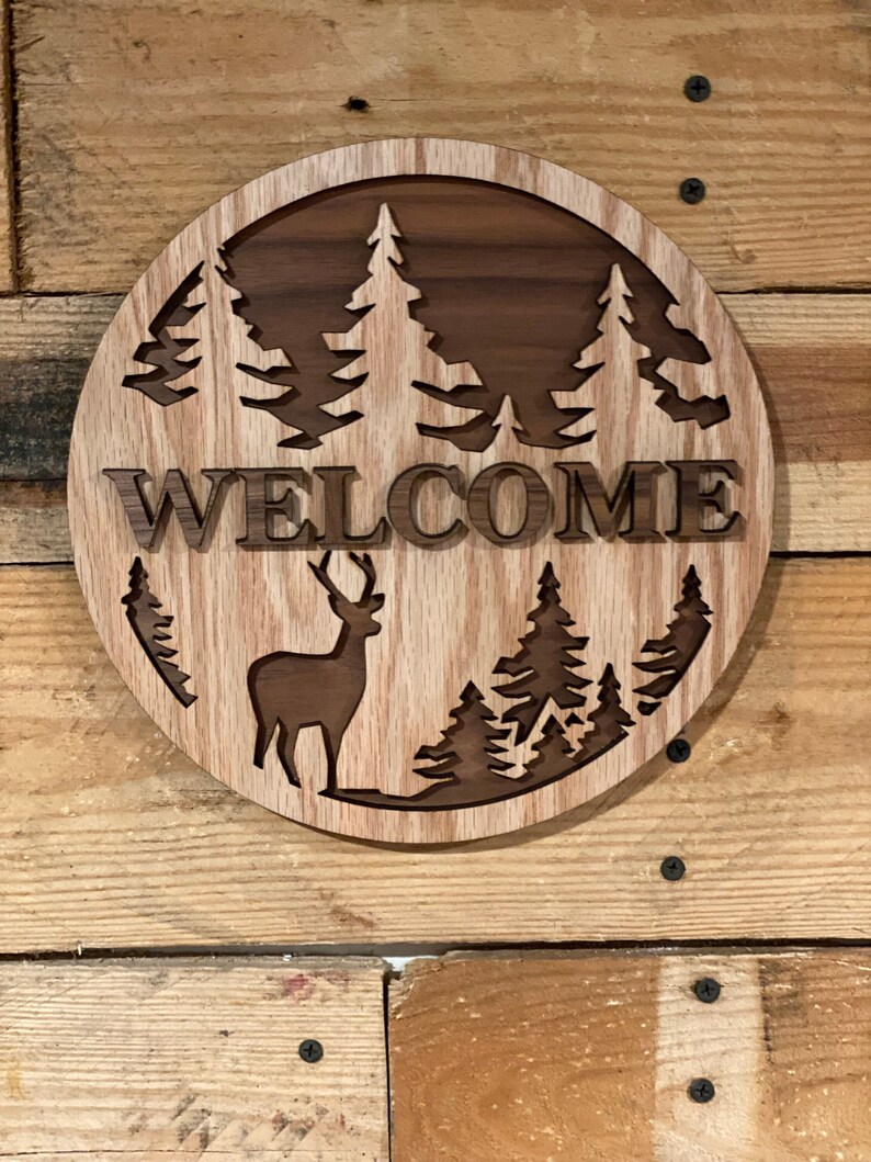 Personalized Name/ Welcome Sign - Etsy