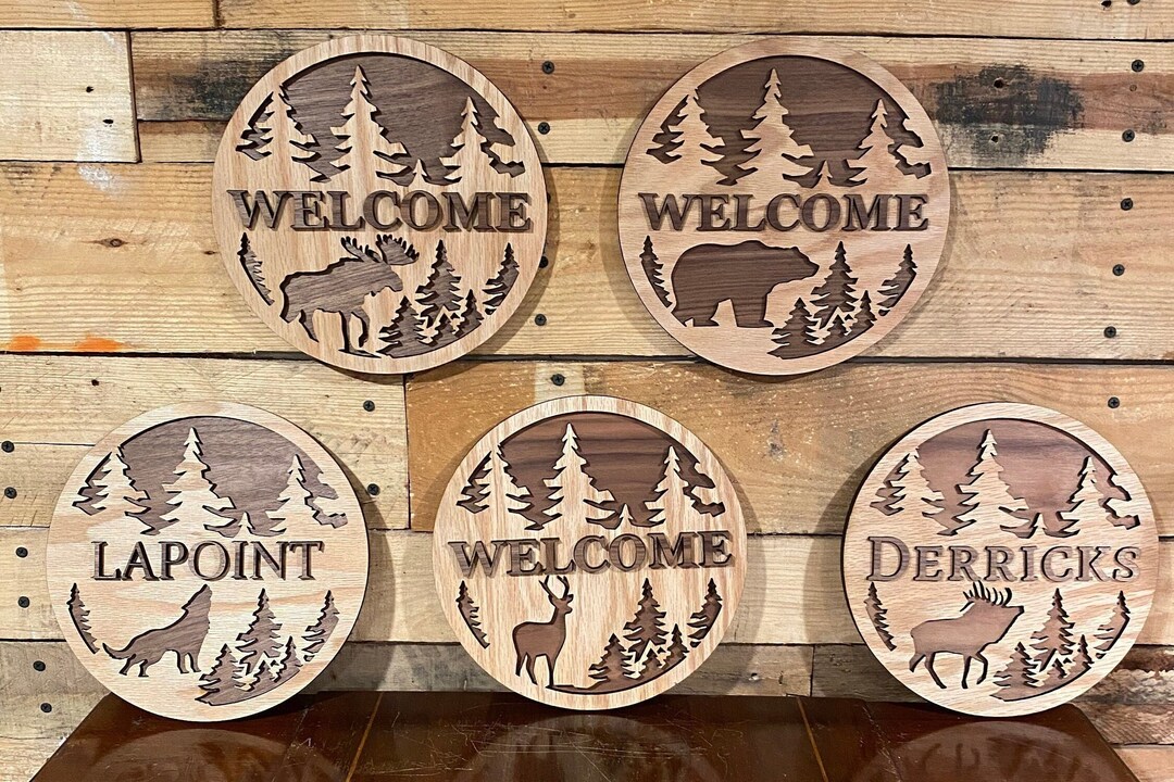 Personalized Name/ Welcome Sign - Etsy